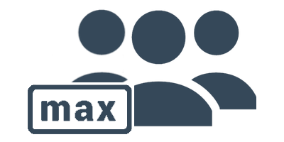 Max Pax message - DinnerBooking Support